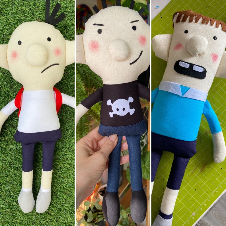 Diary of a Wimpy Kid Rowley Jefferson Plush Doll Soft - Etsy