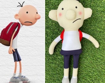 Greg Heffley Plush Diary of a Wimpy Kid - Etsy