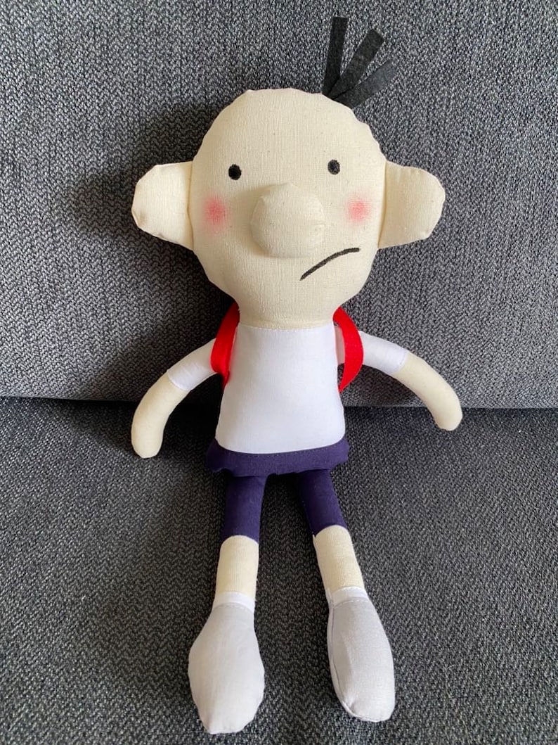 Diary of a Wimpy Kid, Greg Heffley Plush Doll, Soft Fabric Toy, Rodrick ...