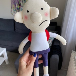 Diary of a Wimpy Kid, Greg Heffley Plush Doll, Soft Fabric Toy, Rodrick ...