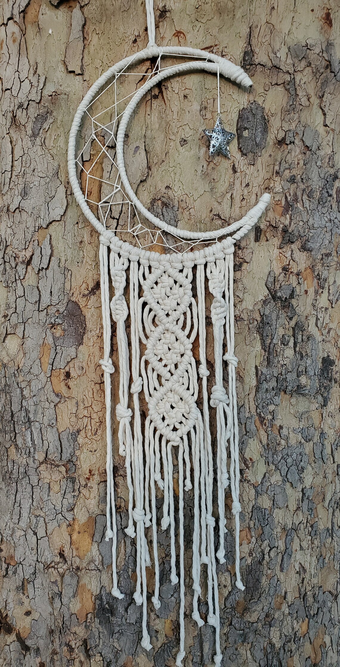 Personalizado Macrame Crescent Moon | Etsy