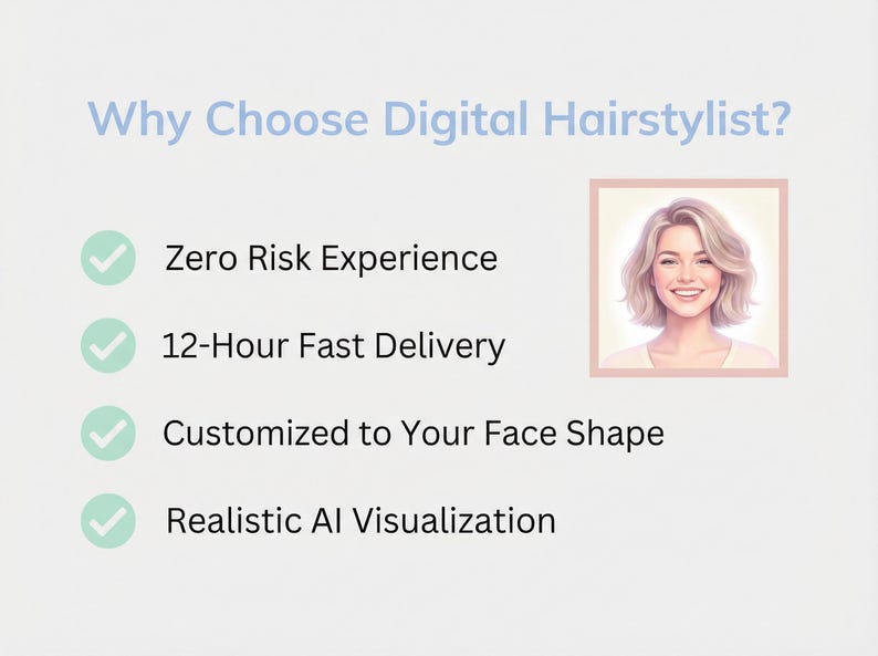 Virtual Hairstyle Makeover for Women | Custom Haircut Simulation ...