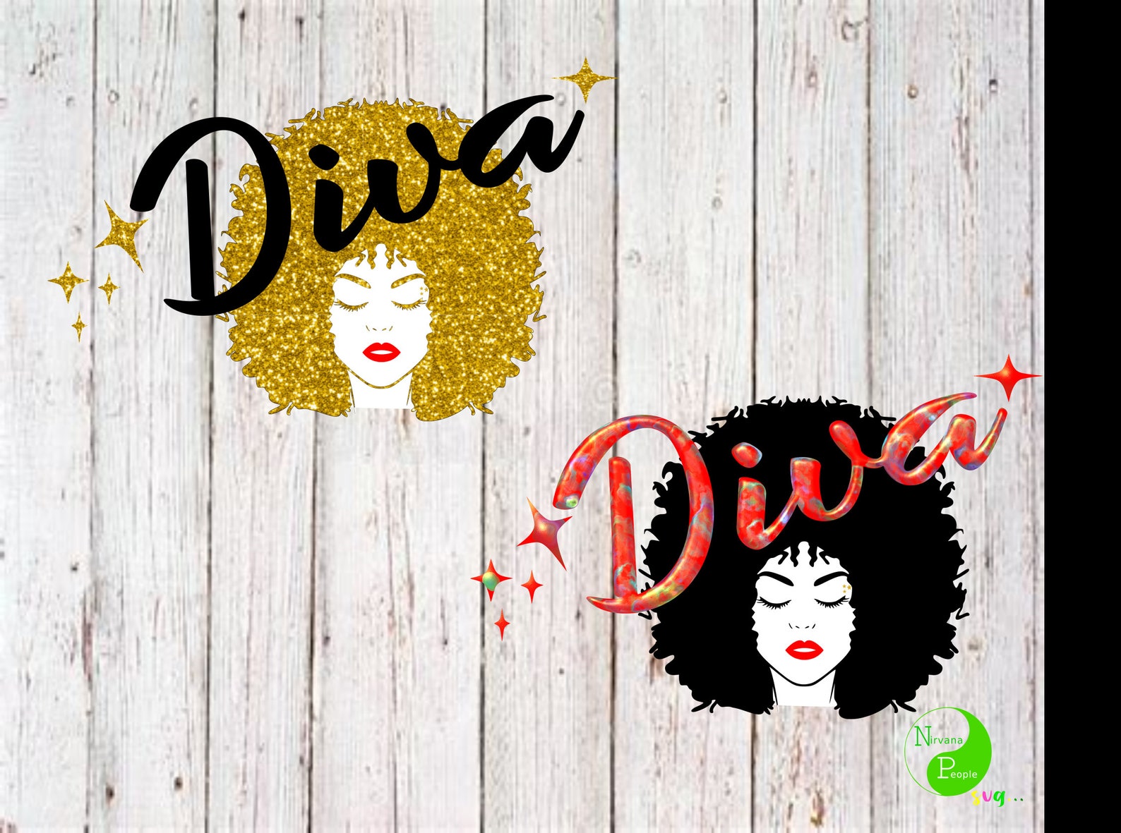 Diva Svg, Girl Diva, Afro Diva, Black Girl, Birthday Queen, January ...