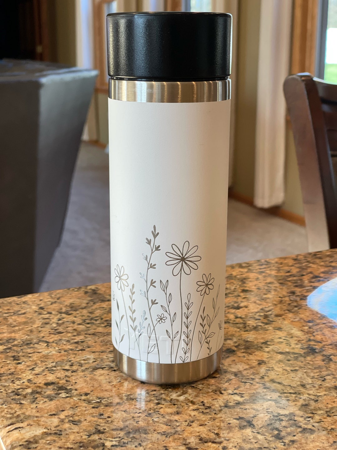Custom-engraved Yeti Rambler Water Bottle Style - Etsy