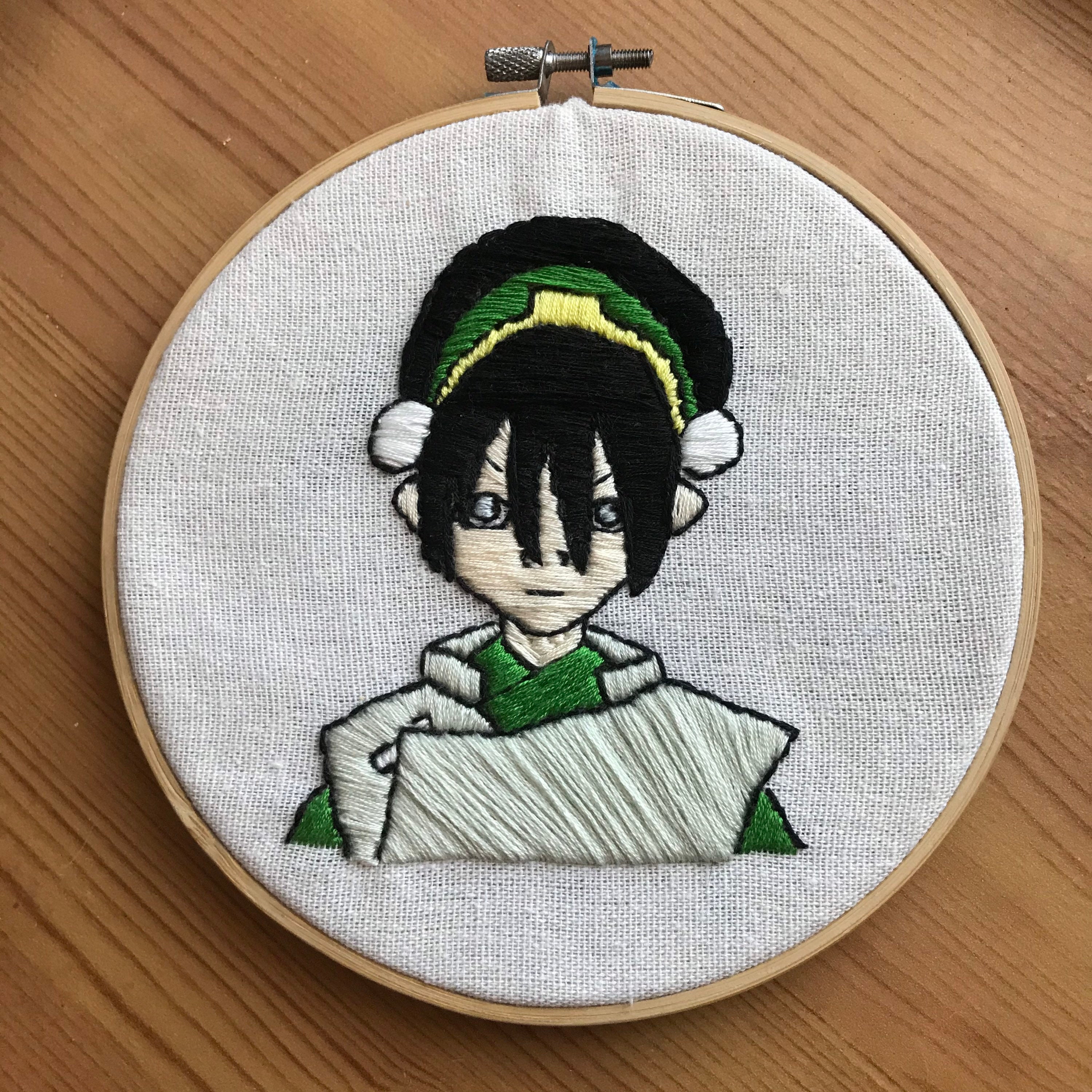 Art & Collectibles Fiber Arts Embroidery Earth Kingdom Sheer Embroidery ...