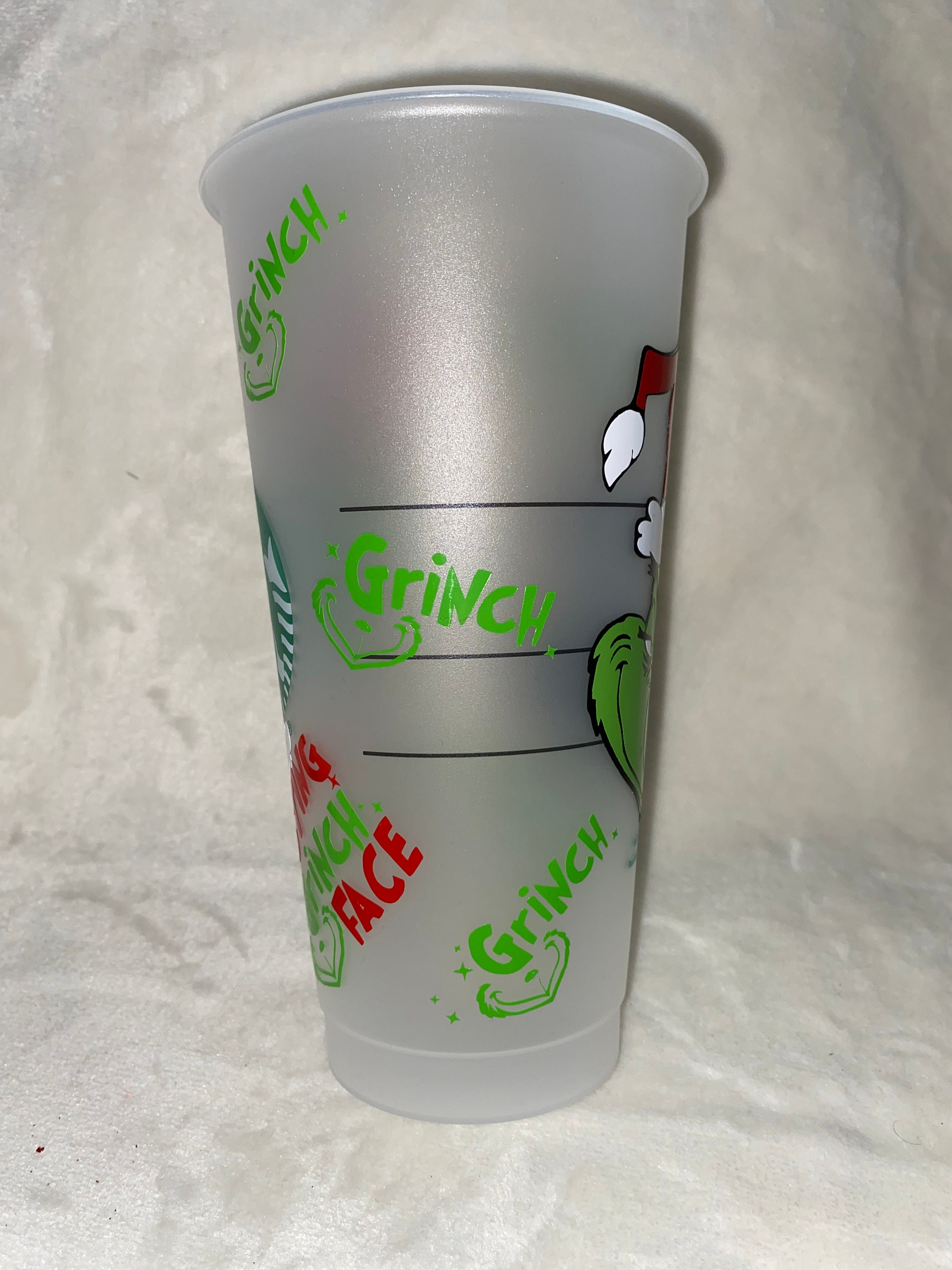 Grinch Reusable Cup - Etsy