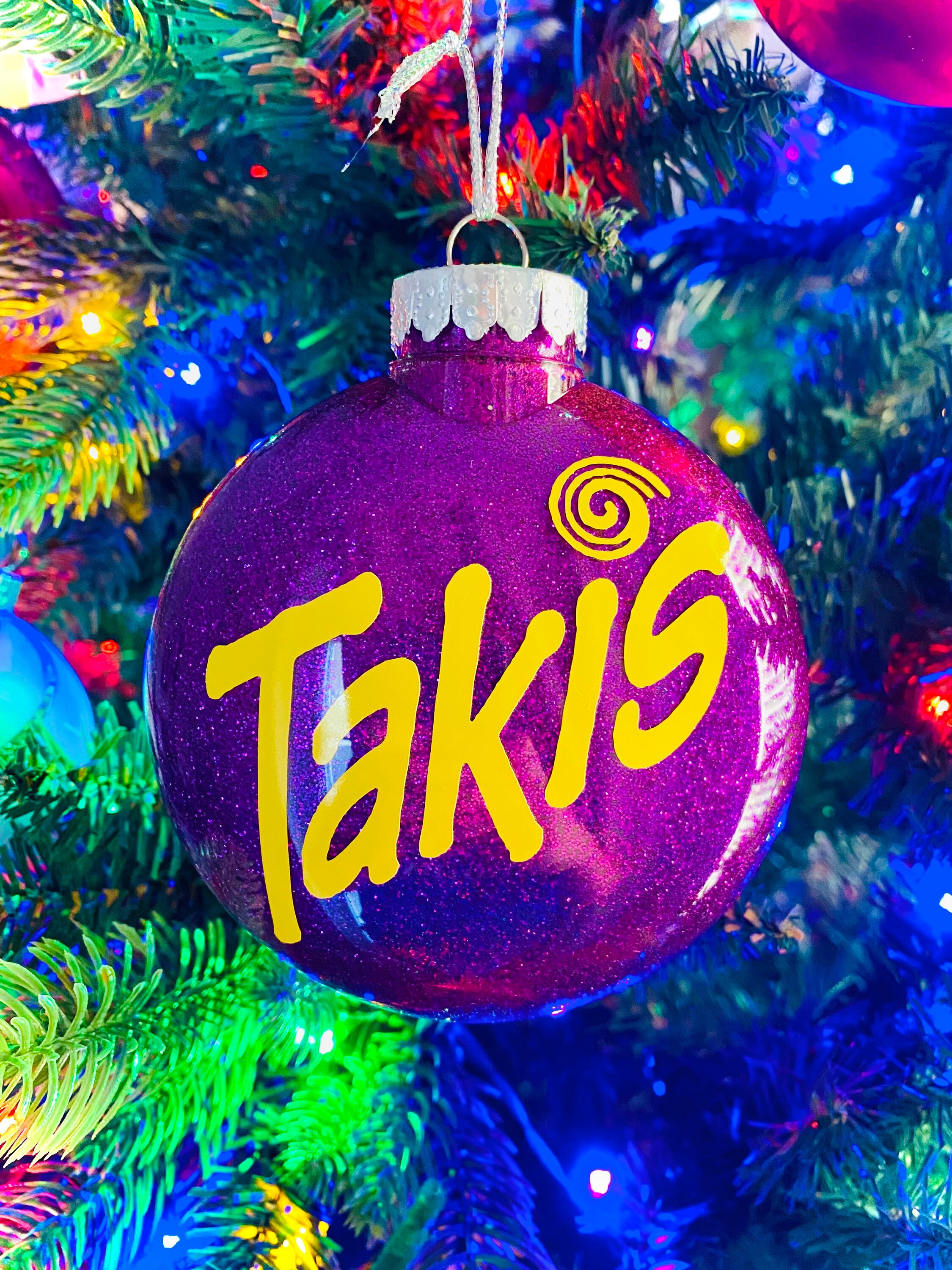 Takis Inspired Christmas Ornament, Takis Inspired Ornament - Etsy