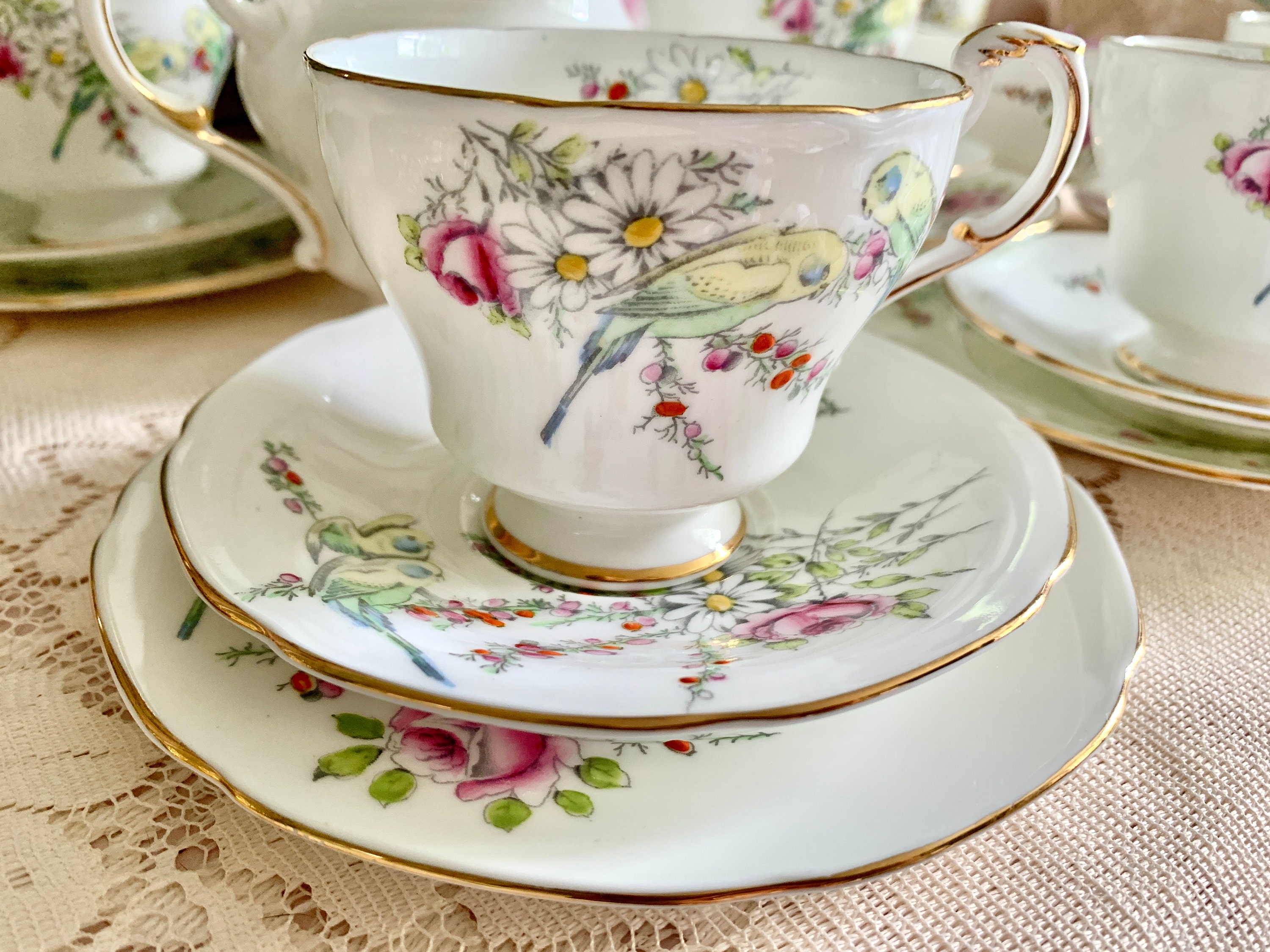 Paragon Tea Set Princess Margaret Rose Tea Set 1930s Tea - Etsy