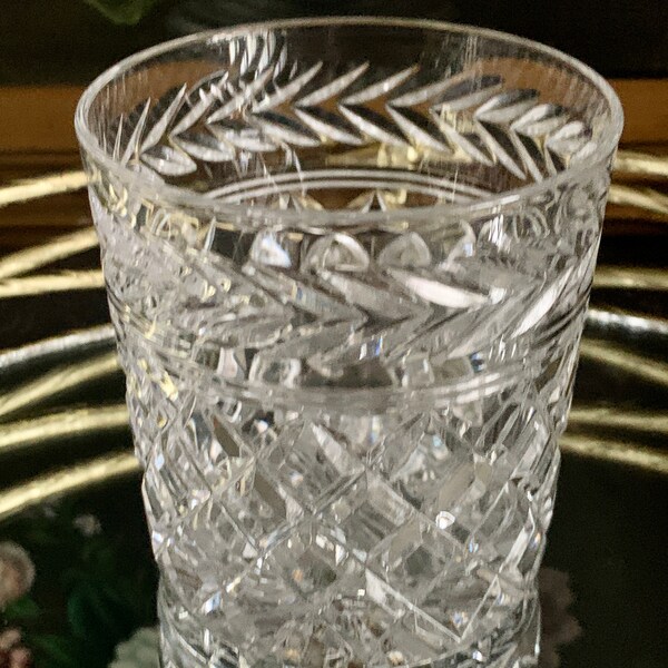 Cut Crystal Glasses - Etsy