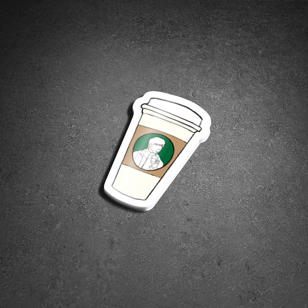 Monsta X Hyungwon Starbucks Meme Cup - Etsy