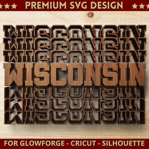 Wisconsin Dxf - Etsy