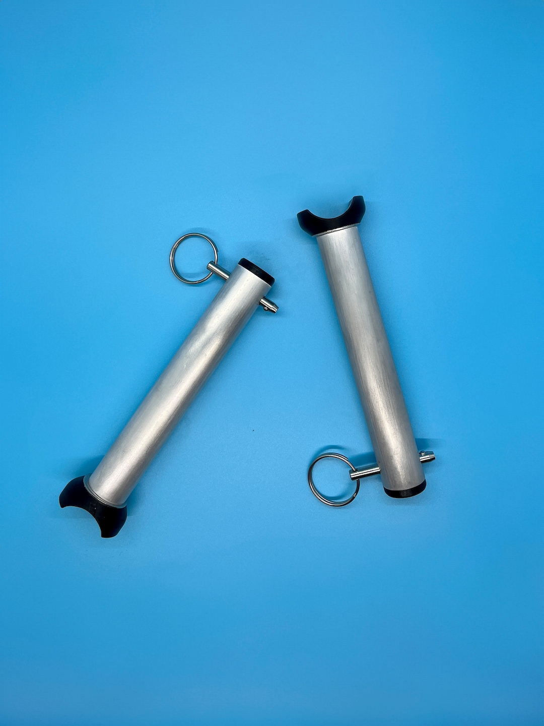 Deadlift Power Rack Pins - Aligns Any Barbell to Your 3x3in Rack (for ...