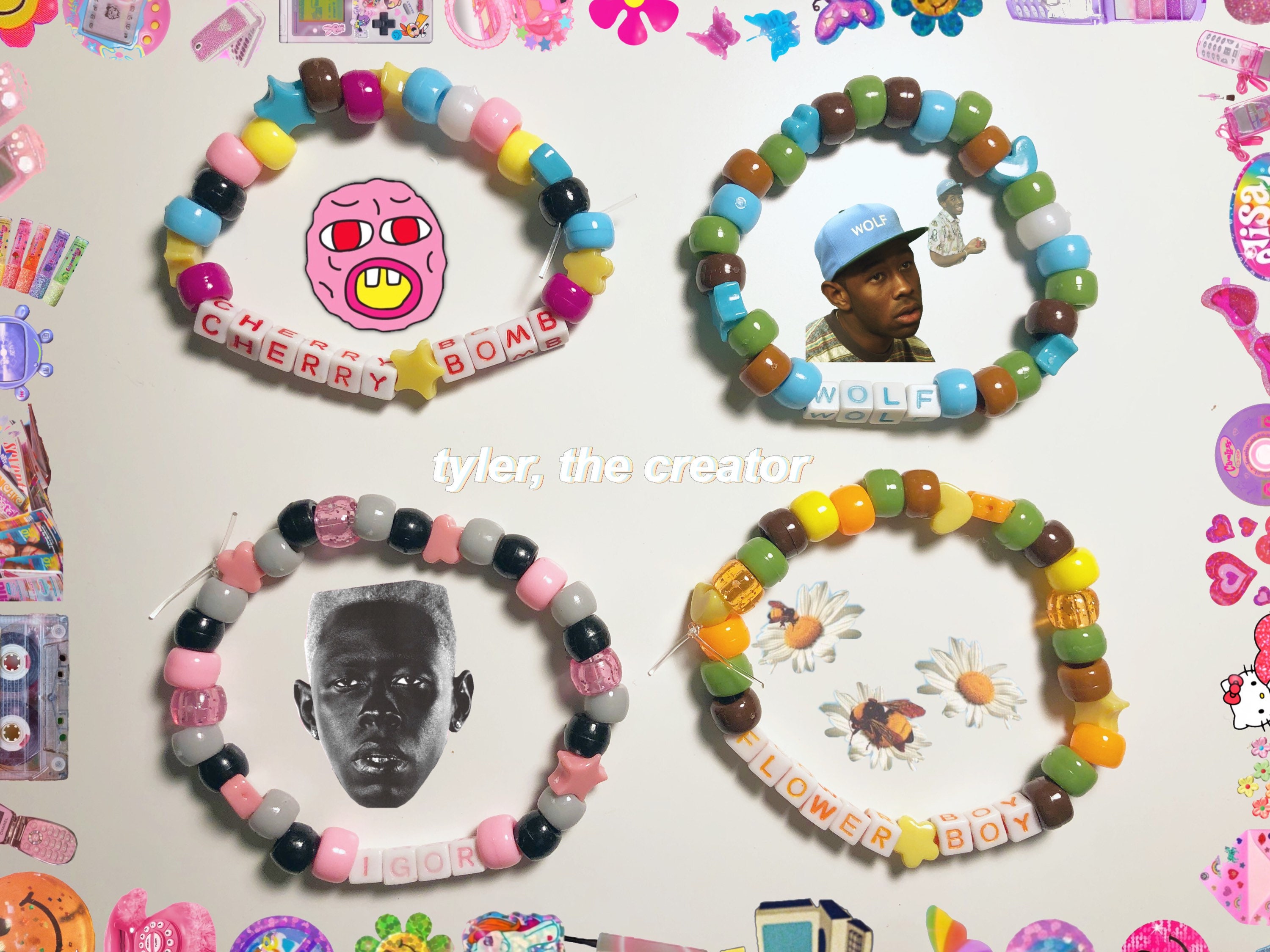 Tyler the Creator Album Cover Themed Bracelets - Etsy Australia