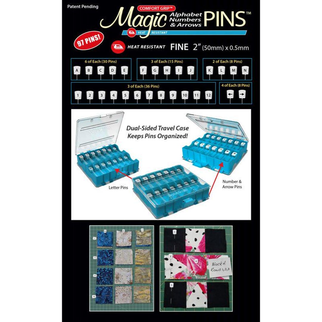 Magic Alphabet, Numbers & Arrows Pins, Taylor Seville - Etsy