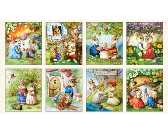 I Love You 27000E-CREAM Panel by Russ Duerksen for Elizabeths Studio - Etsy