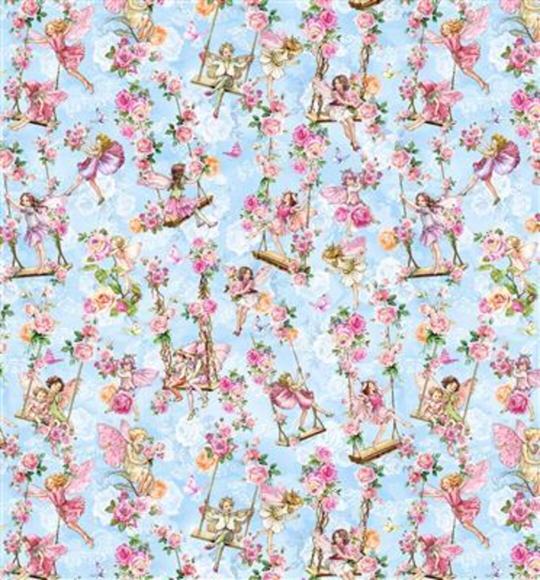 Spring Songs Flower Fairies Blue by MM - Etsy