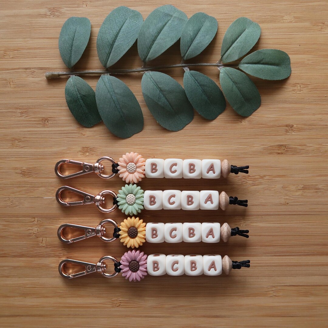 BCBA Keychain, Behavior Analyst Keychain, Behavior Tech Keychain ...