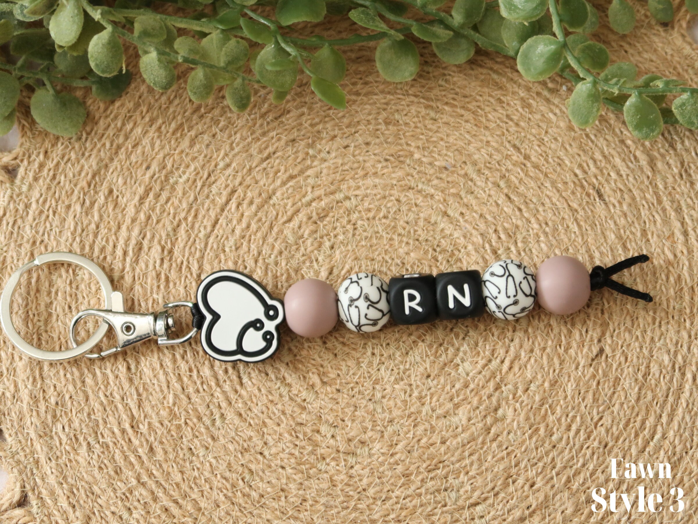RN Keychain Nurse Keychain Keychain for Nurses Nursing - Etsy