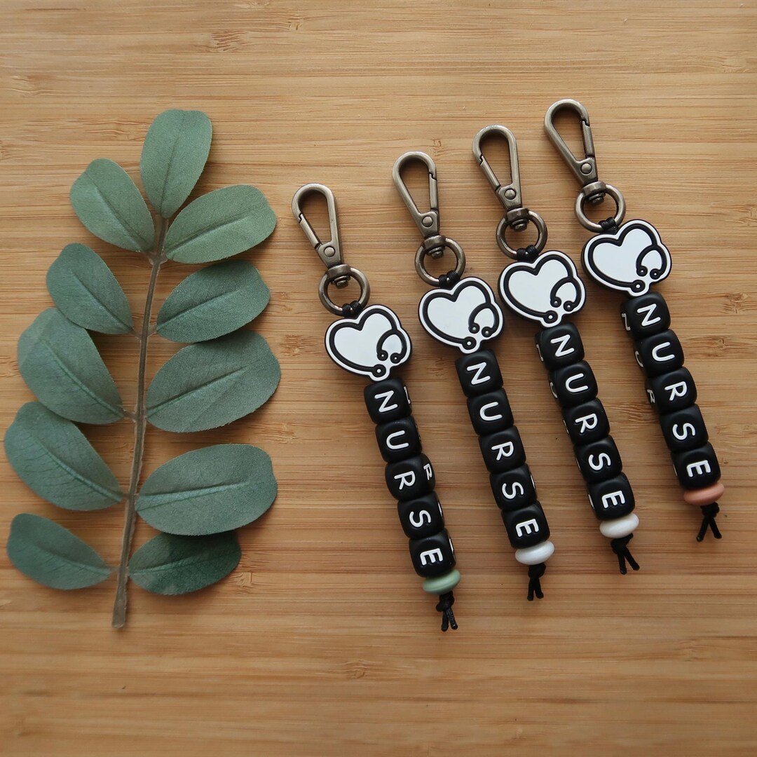 Nurse Keychain, Keychain for Nurses, Registered Nurse Keychain, Nurse ...