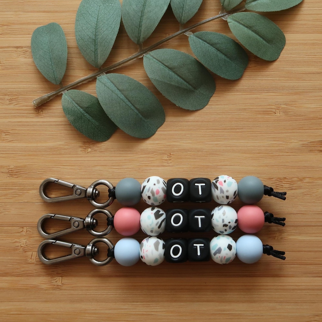 Occupational Therapist Keychain, Keychain for OT , OT Keychain ...