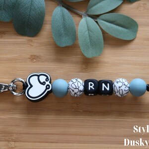 RN Keychain Nurse Keychain Keychain for Nurses Nursing - Etsy