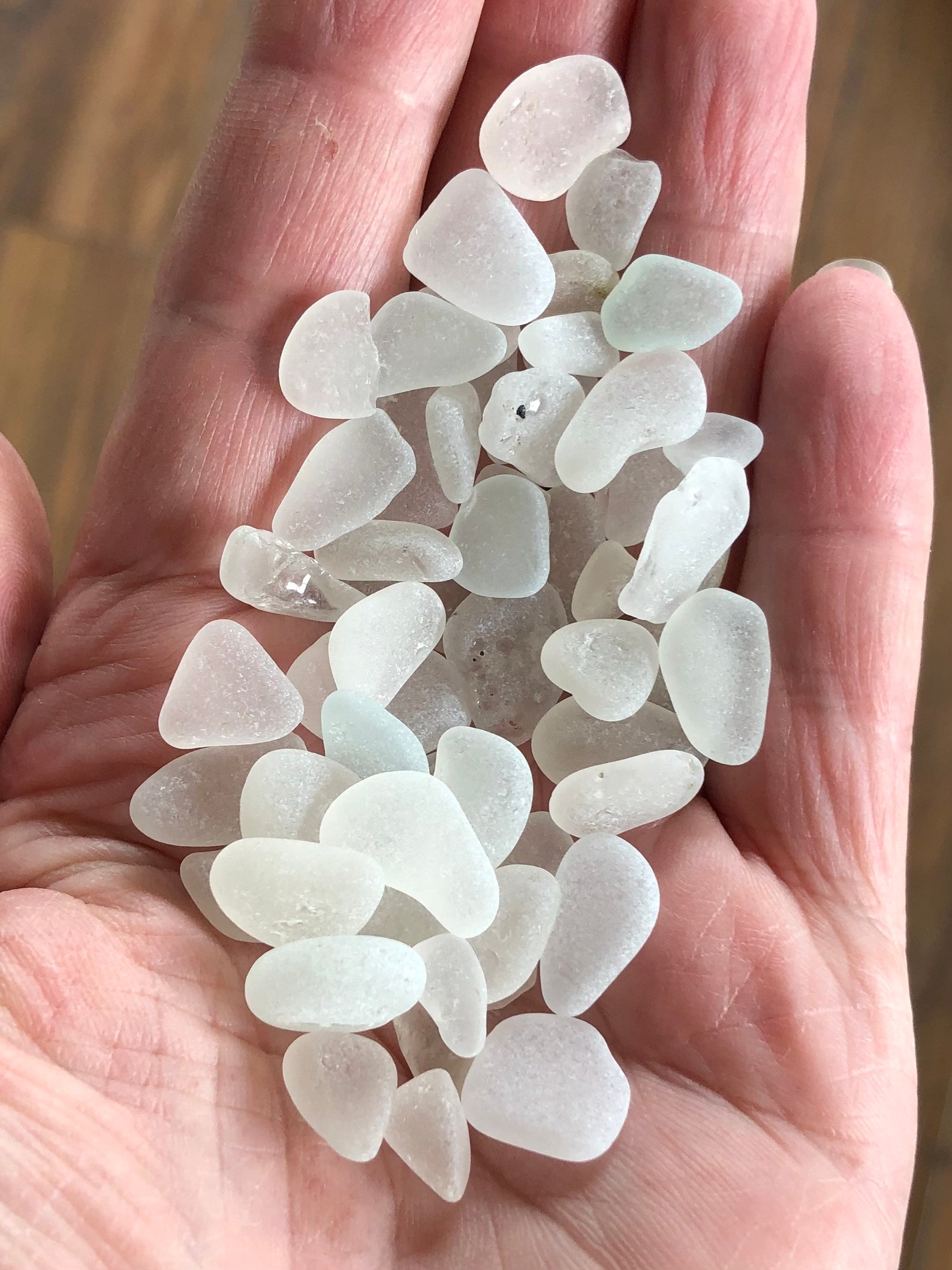 Verre de mer vert et blanc, verre de mer en vrac, verre de mer ...