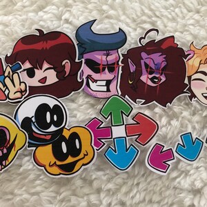 Friday Night Funkin' Stickers - Etsy