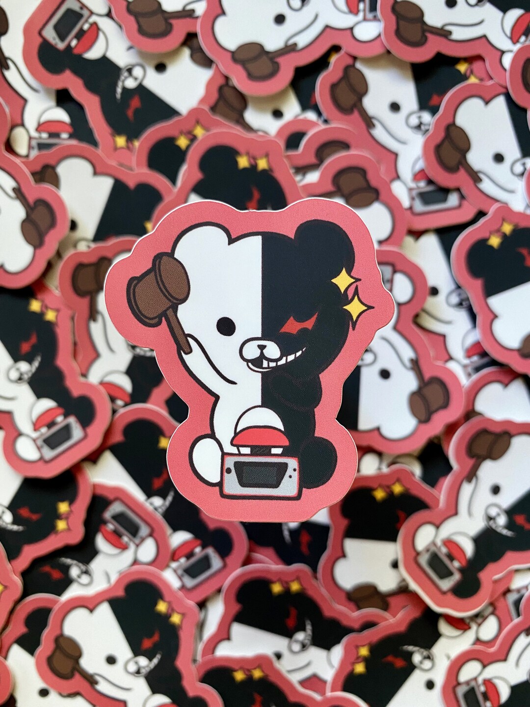 Danganronpa Monokuma Sticker - Etsy