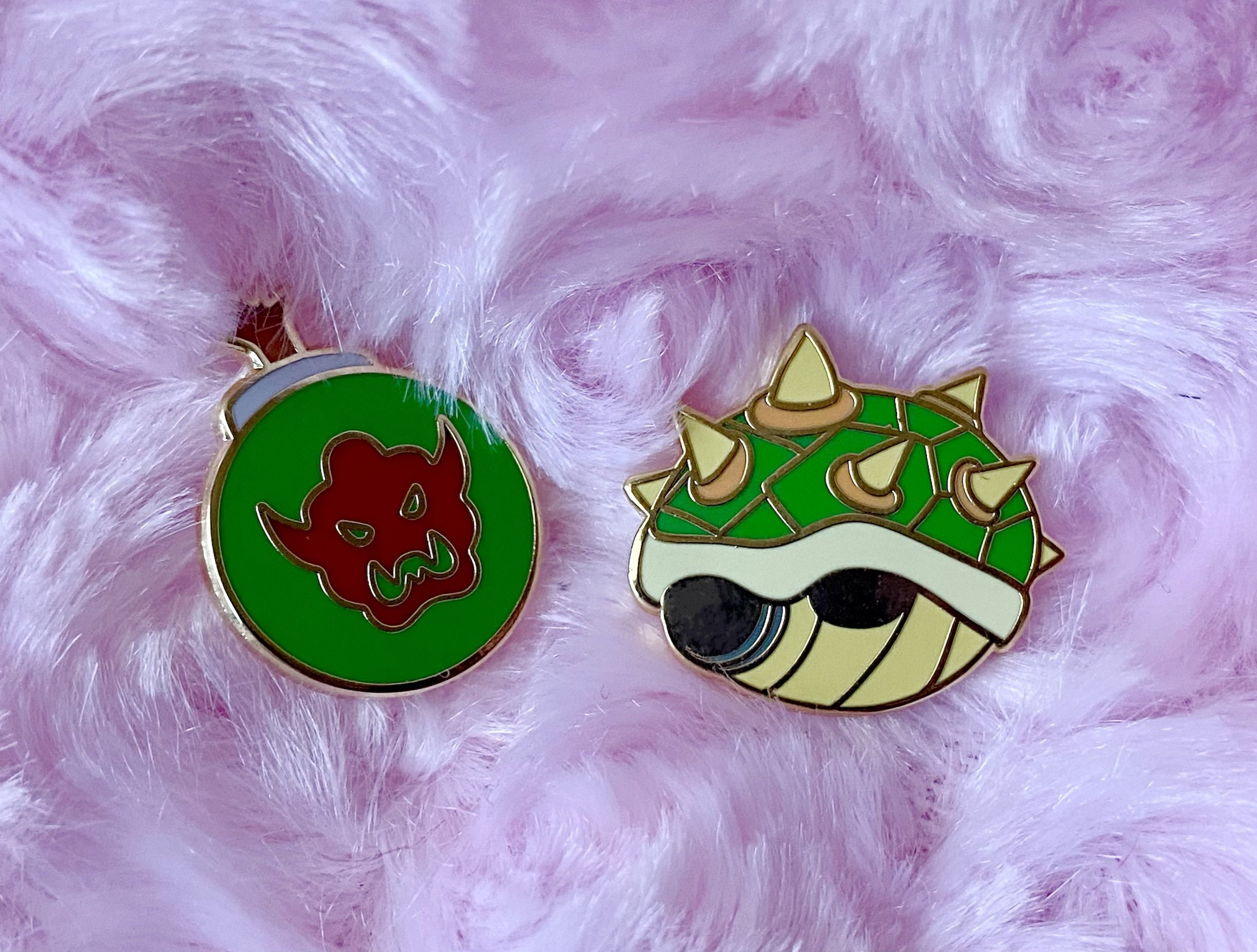 Bowsette Filler Enamel Pins - Etsy