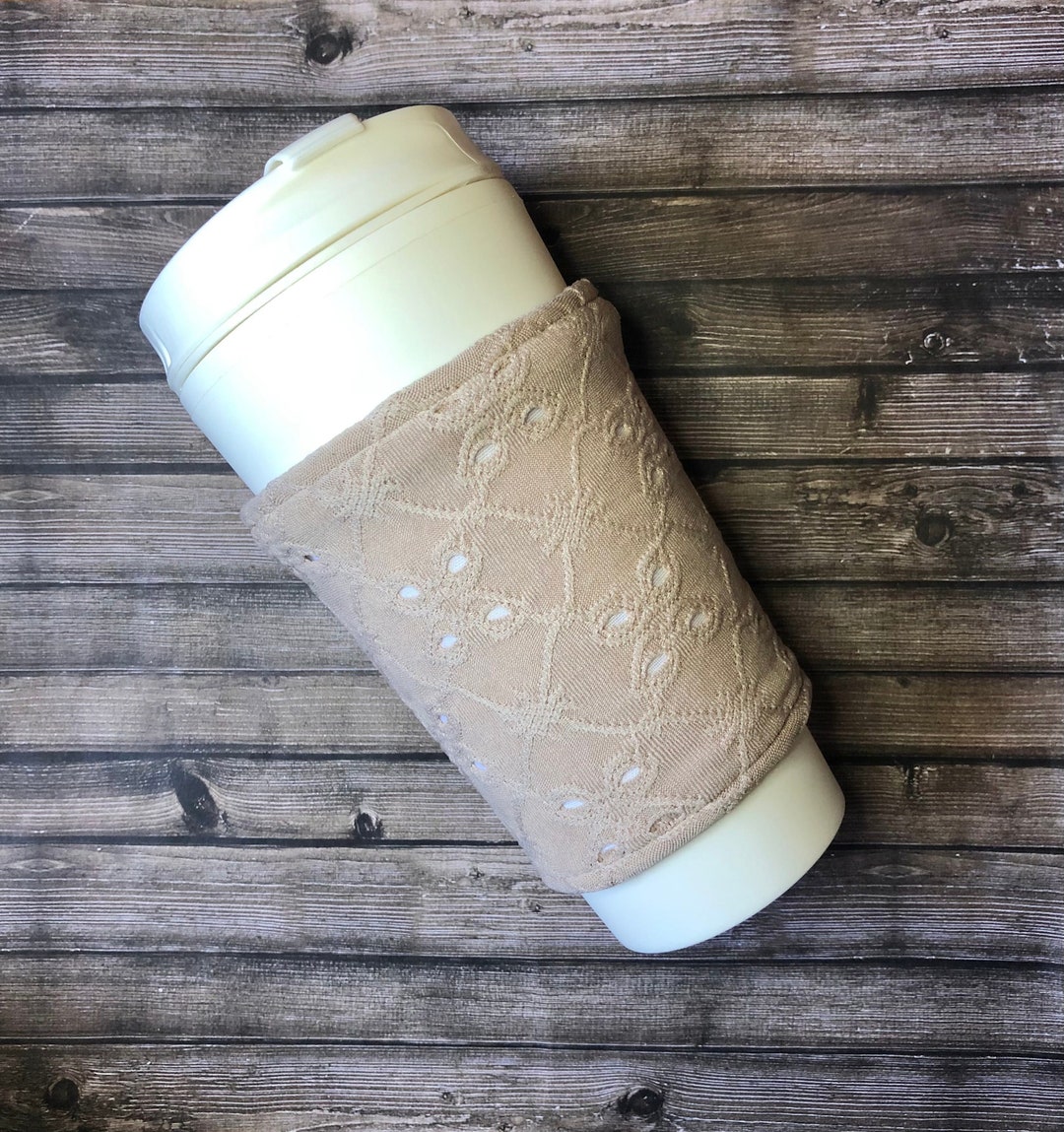 Beverage Holder, Iced Coffee Holder, Cup Sleeve Reusable, Iced Coffee ...