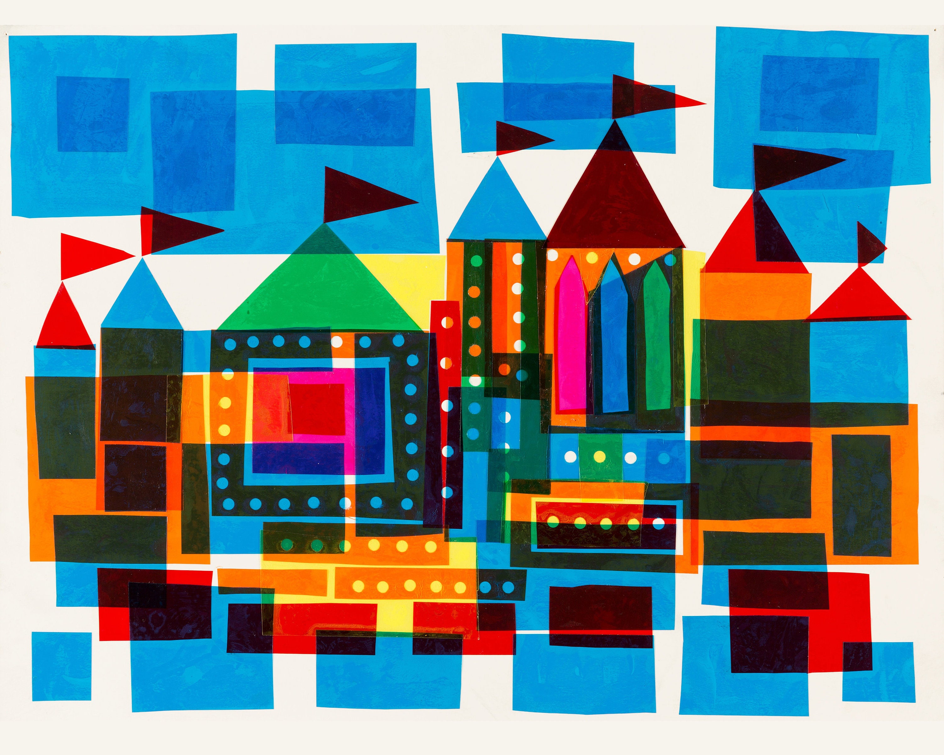 Mary Blair it's a Small World Concept Art - Etsy