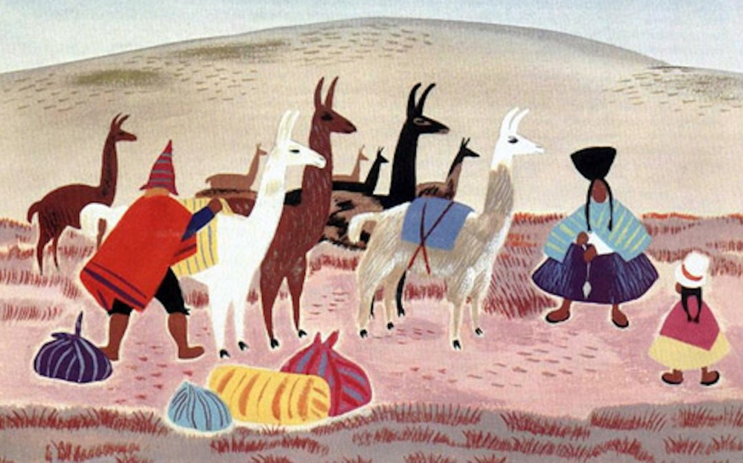 Lammas - Concept Art for Soludos Amigos (disney 1942) - Mary Blair Art ...