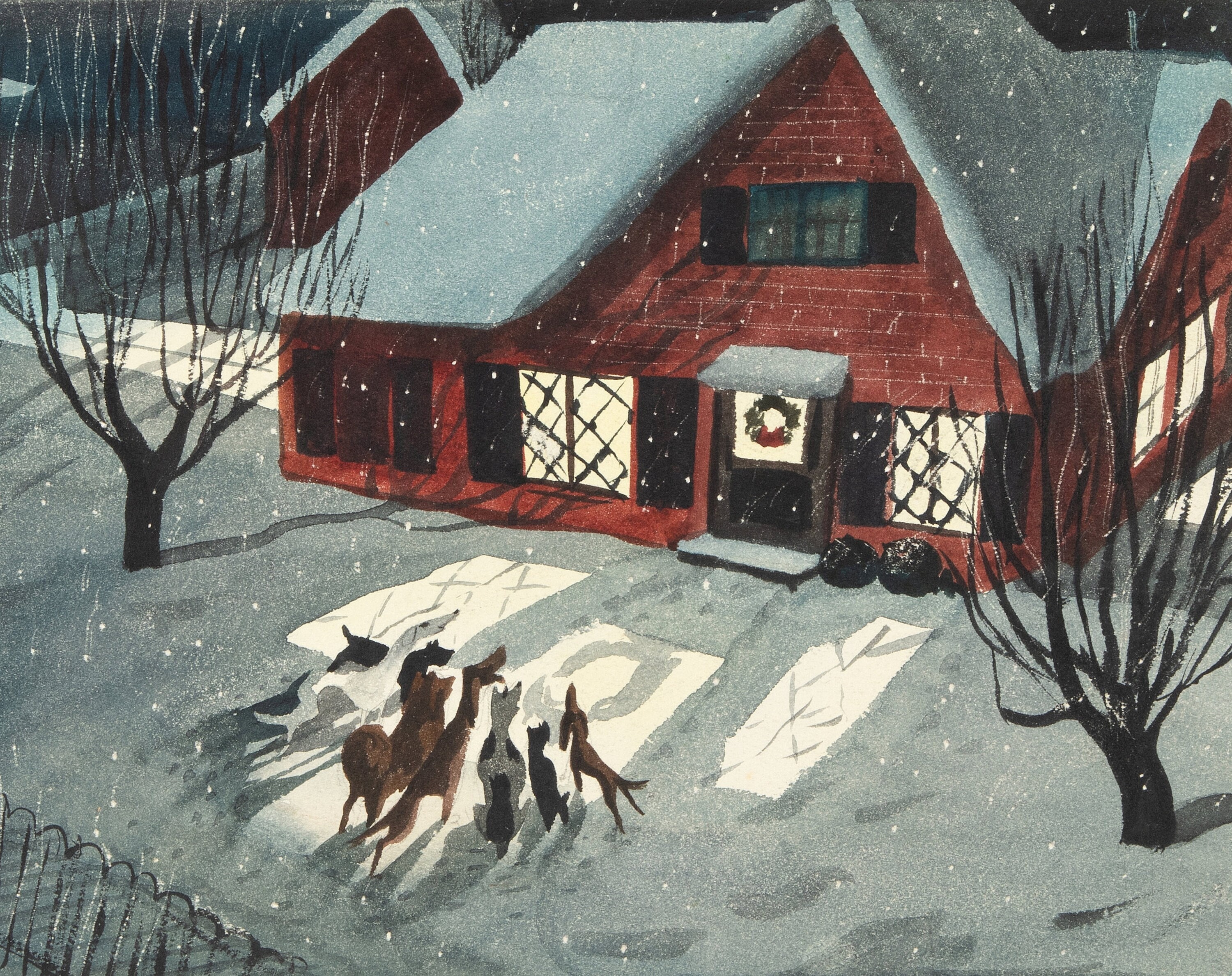 Mary Blair Lady and the Tramp Concept Art Disney - Etsy