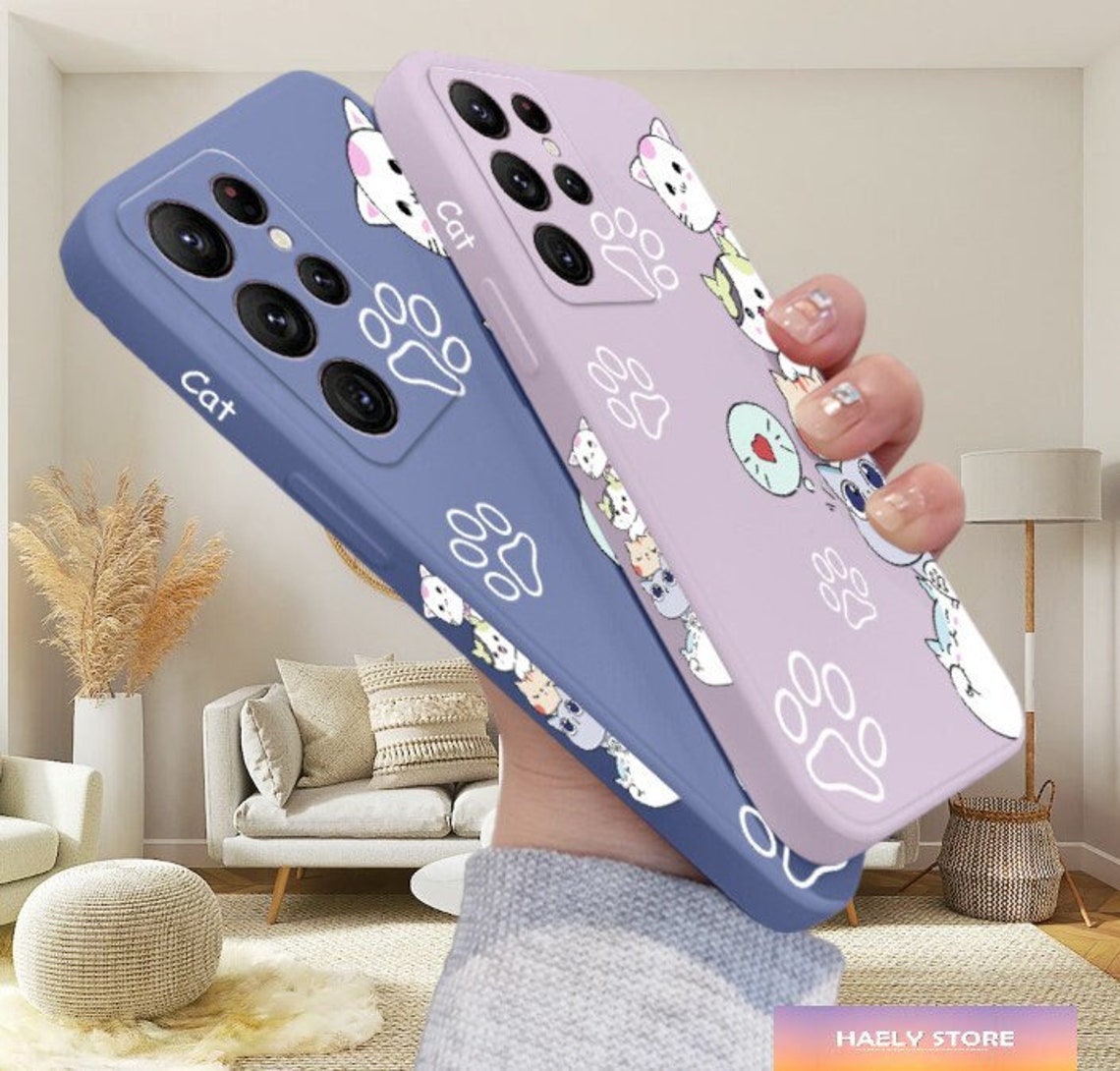 Stacking Cats Phone Case for Samsung Galaxy S24 S23 S22 S21 S20 Ultra ...