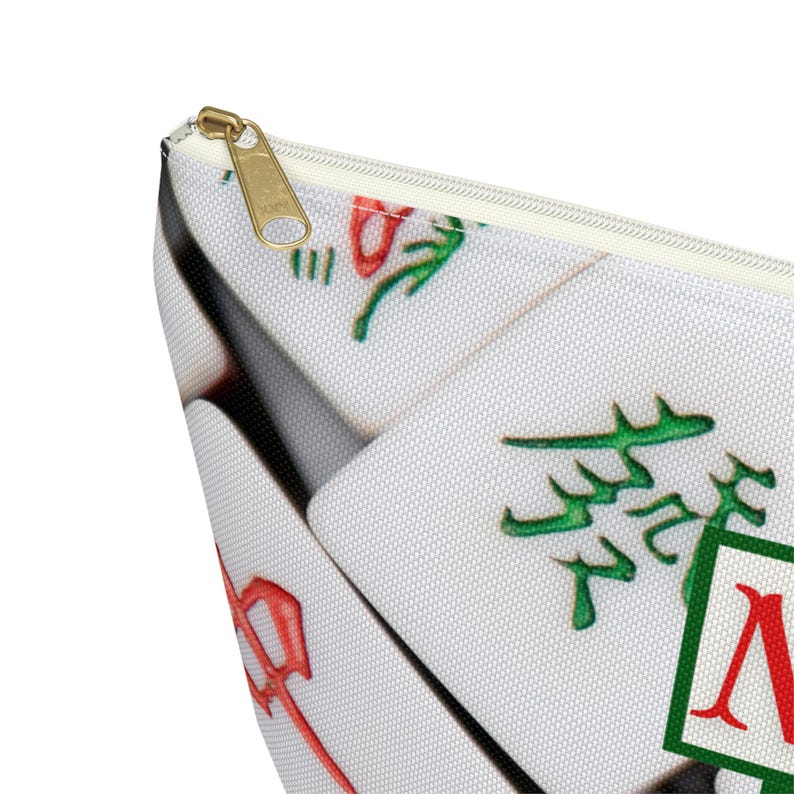 Mahjong Tile Bag | Custom Mahjongg Tiles Storage Pouch Mah Jongg Zipper ...