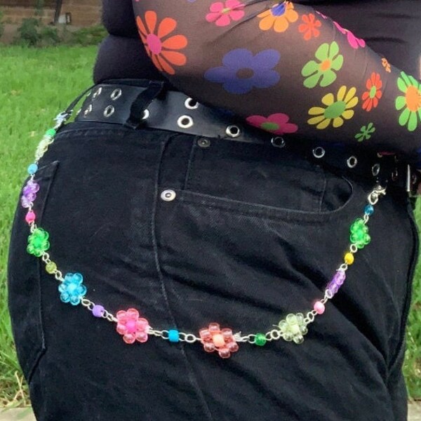 Flower Belt - Etsy