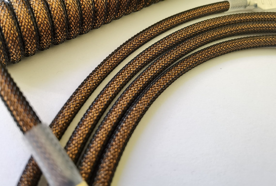 Coiled Mechanical Keyboard Cable Queen | Etsy