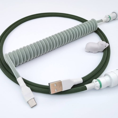 Artisan Fully Custom Coiled Keyboard Cable - Etsy
