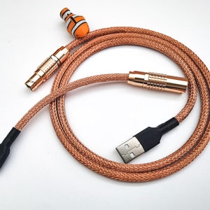 Custom Copper USB Keyboard Lemo Cable - Etsy