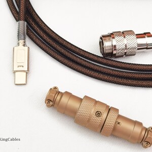 Coiled Mechanical Keyboard Cable queen - Etsy