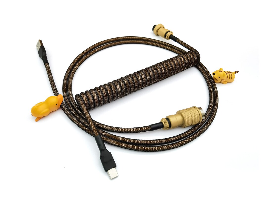 Coiled Keyboard Cable "queen" - Etsy