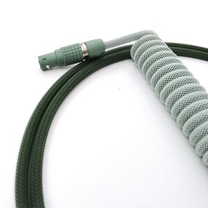 Coiled Keyboard LEMO Cable botanical - Etsy