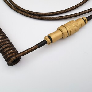 Coiled Mechanical Keyboard Cable queen - Etsy