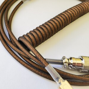 Coiled Mechanical Keyboard Cable Queen | Etsy
