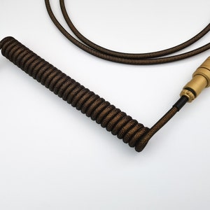 Coiled Mechanical Keyboard Cable queen - Etsy