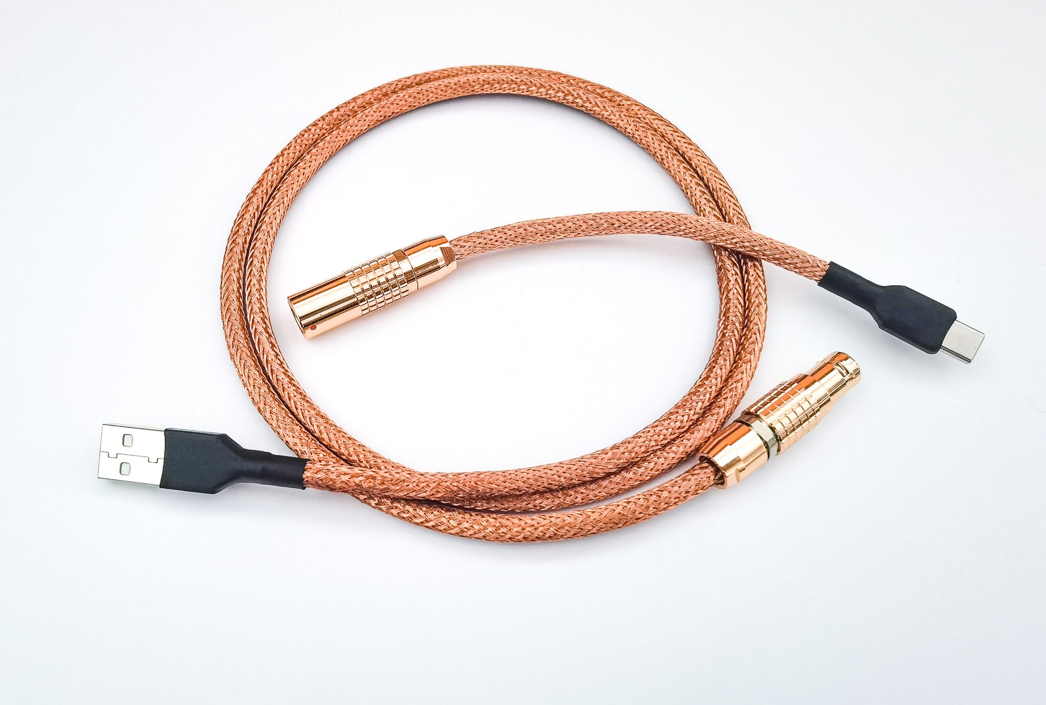 Custom Copper USB Keyboard Lemo Cable - Etsy