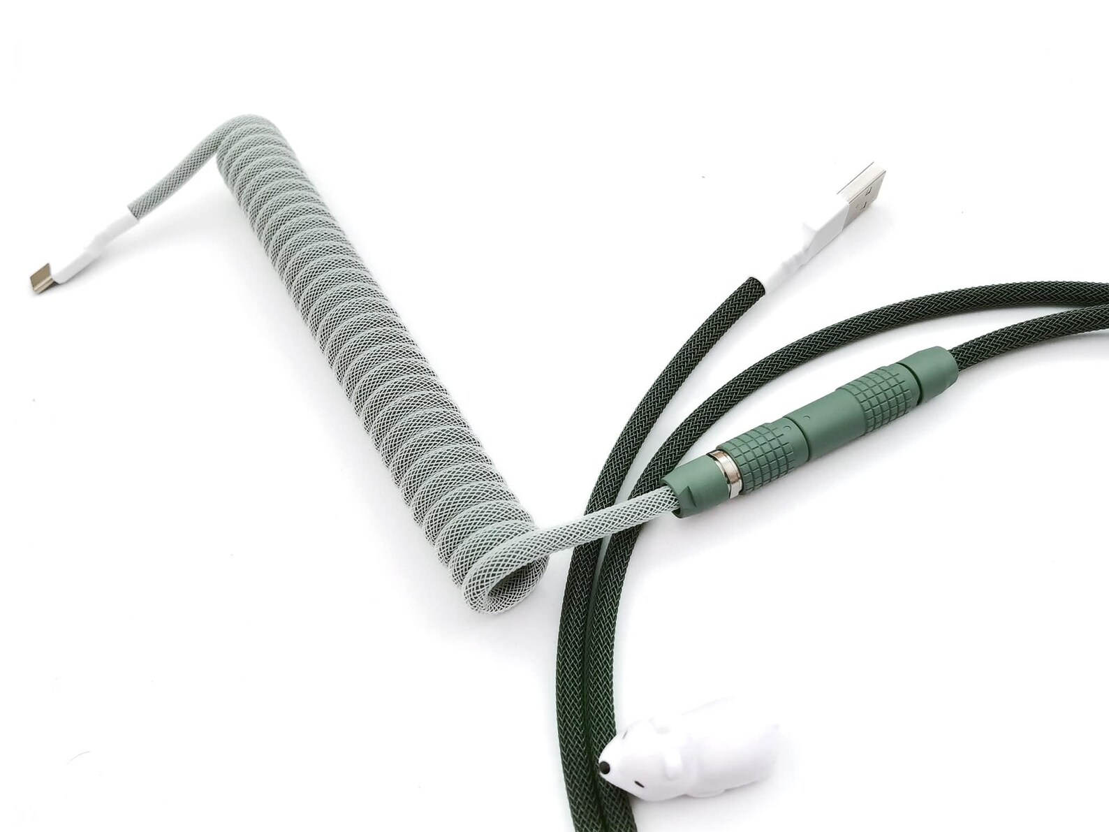 Coiled Keyboard LEMO Cable "botanical" - Etsy