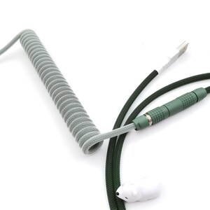 Coiled Keyboard LEMO Cable "botanical" - Etsy