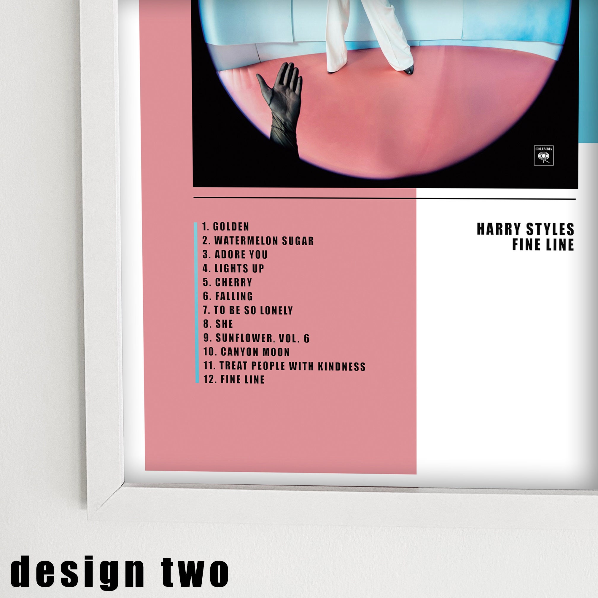 Harry Styles, Fine Line Album Tracklist Poster / Harry Styles Poster ...