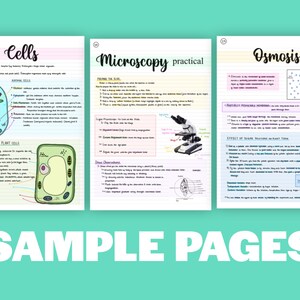 AQA GCSE (9-1) Combined Science Revision Notes : Biology One | Revision ...